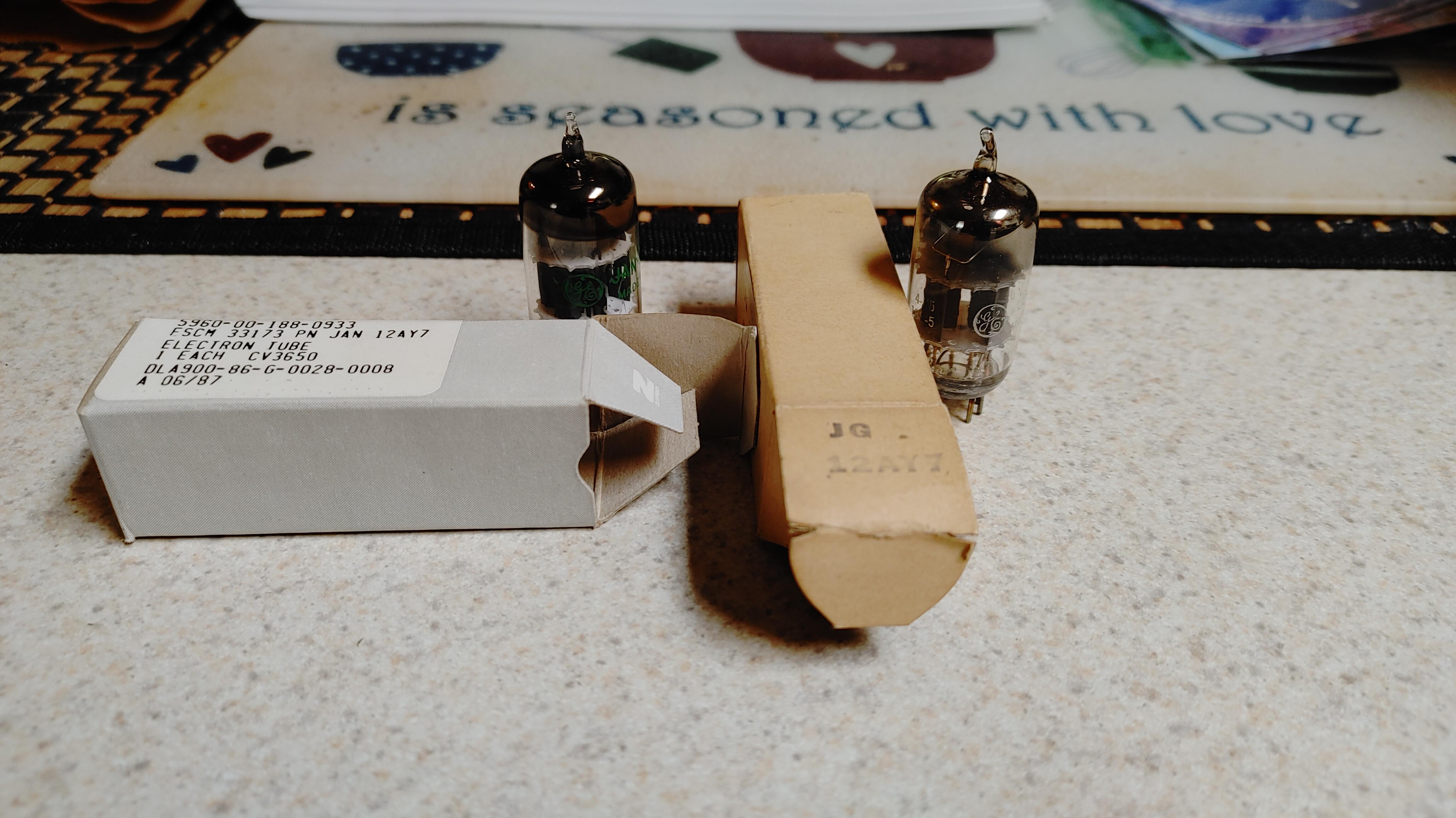 12AY7 Preamp tube for tweed Deluxe and Bassman models | Fractal Audio ...
